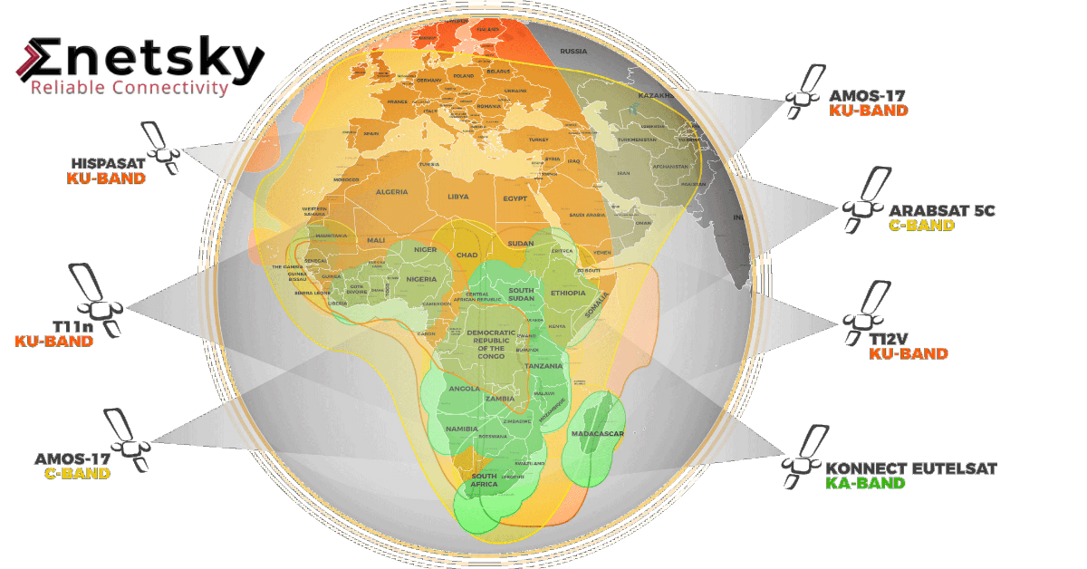 satellite coverage - Enetsky Our satellite fleet provides extensive ...